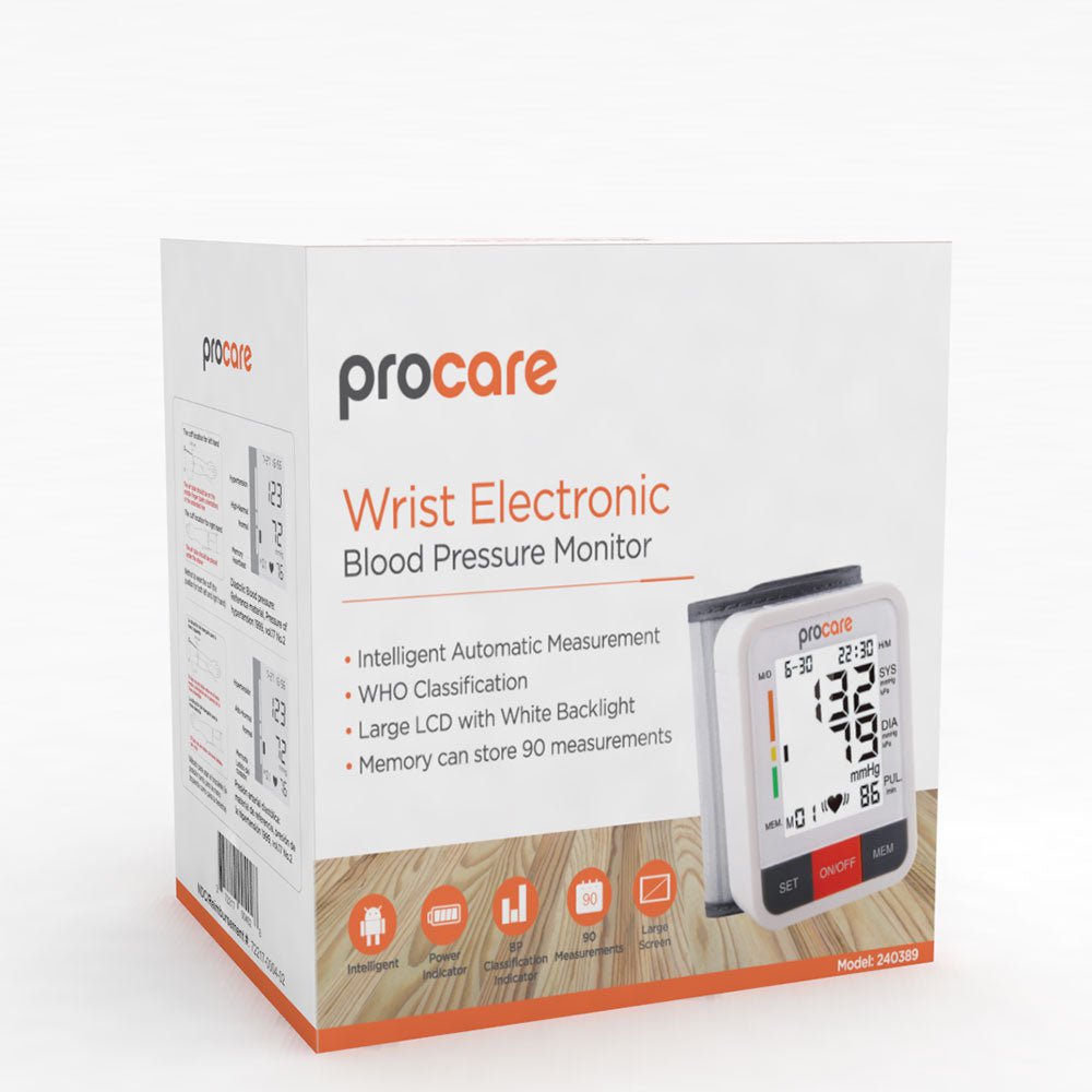 Arise Medical Procare Automatic Wrist Blood Pressure Monitor - 5.3 ...