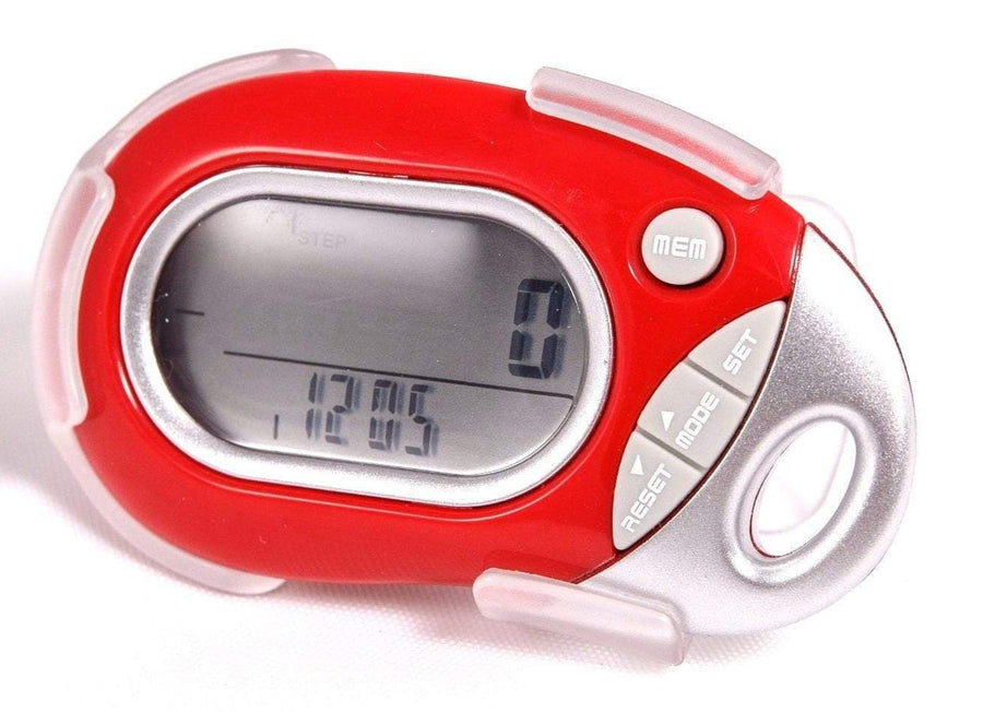 Pedusa PE-771 Tri-Axis Multi-Function Pocket Pedometer with Clip & Lan